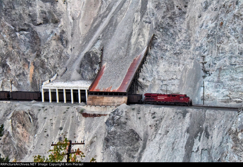 CP 9355 Pusher Coal Loads WB CN Ashcroft Sub
